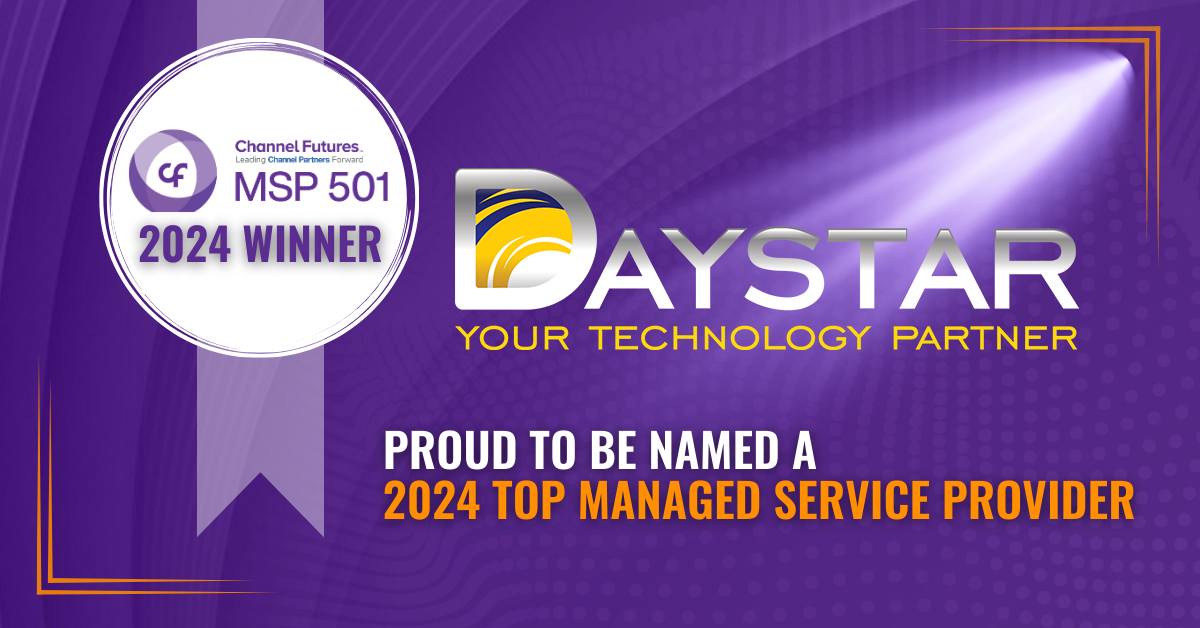 Daystar Ranks on MSP 501 - Listing of top Managed Services Providers